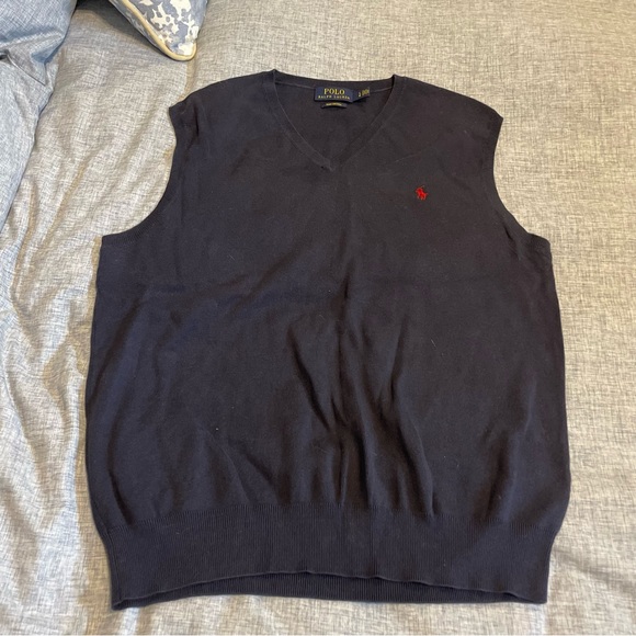 Polo Ralph Lauren | Jackets & Coats | Polo Ralph Lauren Navy Sweater ...